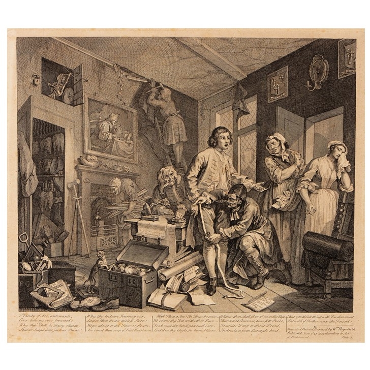 William Hogarth | The Harlot's Progress | MutualArt
