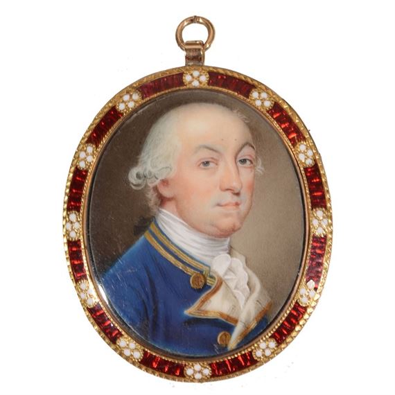 Thomas Day | Portrait of Commodore Edward Thompson (Circa 1782) | MutualArt