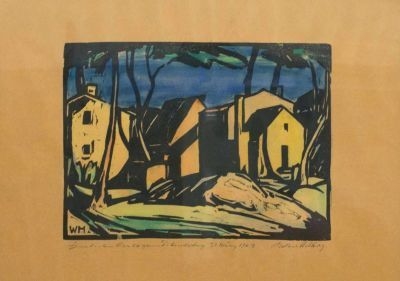 Walter Helbig | Dorf im Tessin | MutualArt