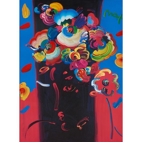 Peter Max | Roseville Profile (1999) | MutualArt