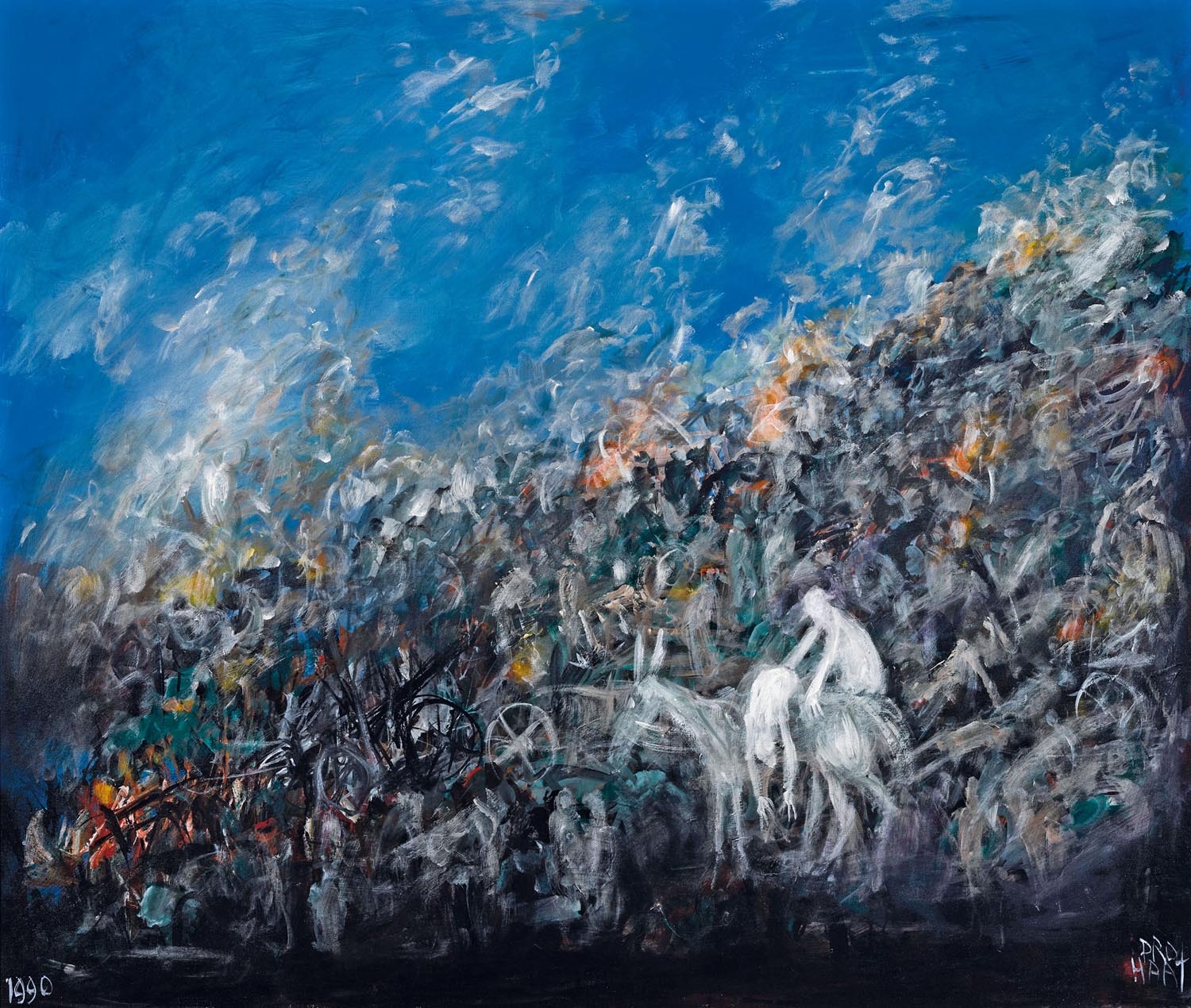 Kevin Charles Hart | Simpson and His Donkey II (1990) | MutualArt