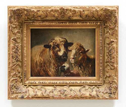 Otto Gebler | Schafsfamilie. | MutualArt