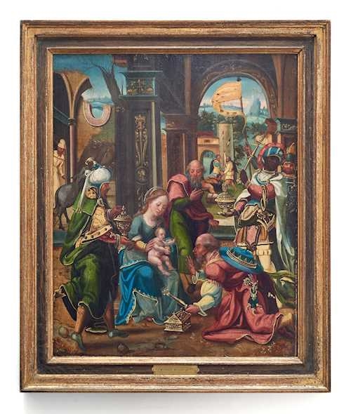 Antwerp Mannerist School, 16th Century | Adoration of the Three Kings ...