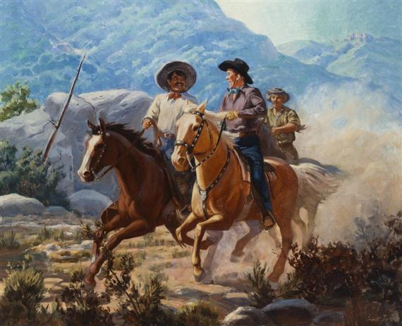 Ernest Tonk | Leo & Roy, (Leo Carrillo & Roy Rogers) | MutualArt
