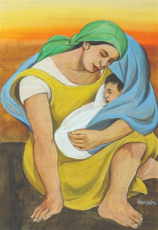 Ben Cabrera | Mother and Child (1999) | MutualArt