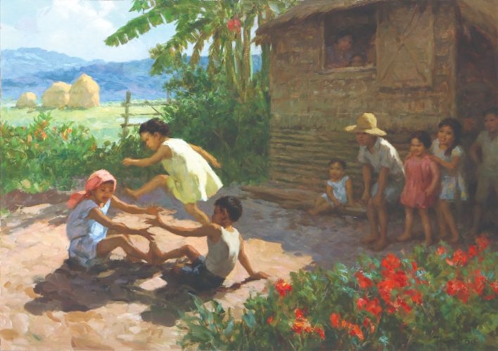 Fernando Amorsolo | Ligawan (1963) | MutualArt