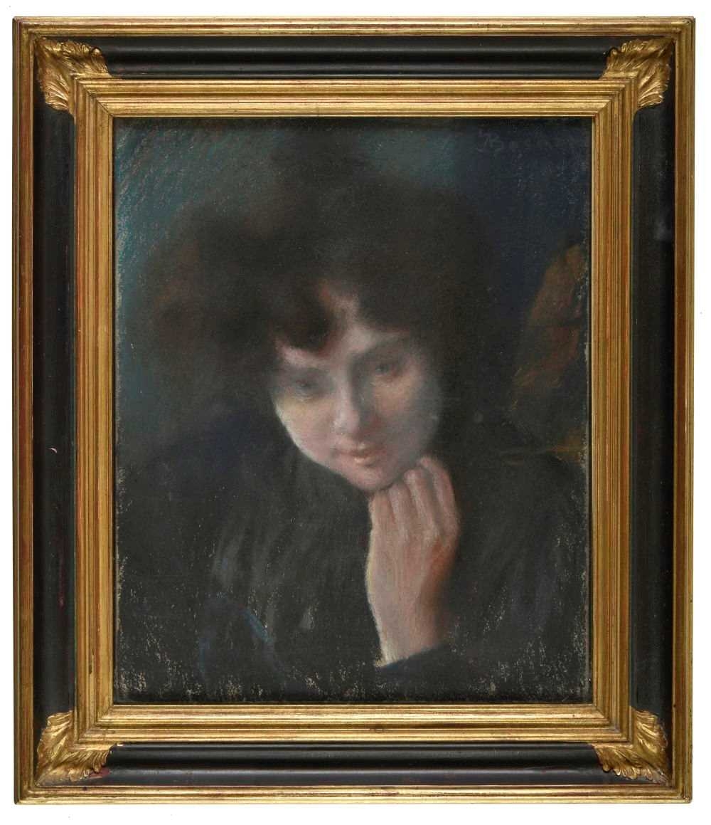 Albert Besnard | Portrait of a Young Woman | MutualArt