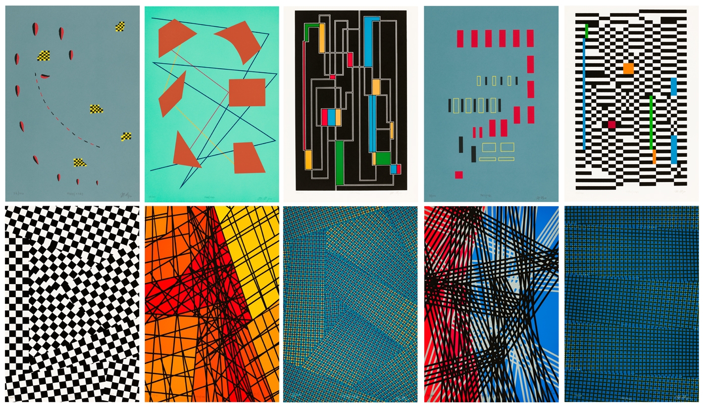 Mario Nigro | 10 opere grafiche dal 1948 al 1955 (1984) | MutualArt