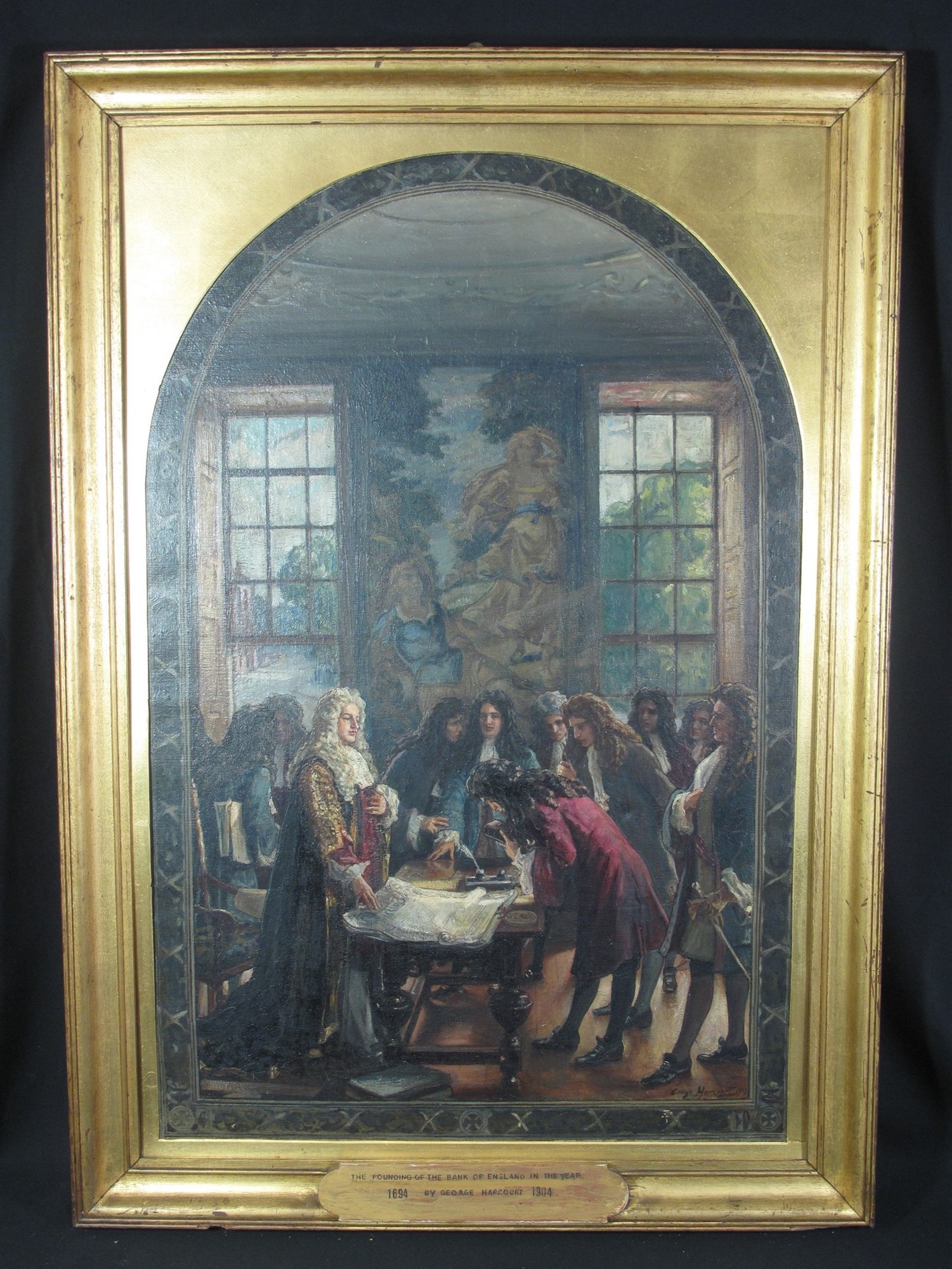 George Harcourt | The Founding of the Bank of England in the year 1694 ...
