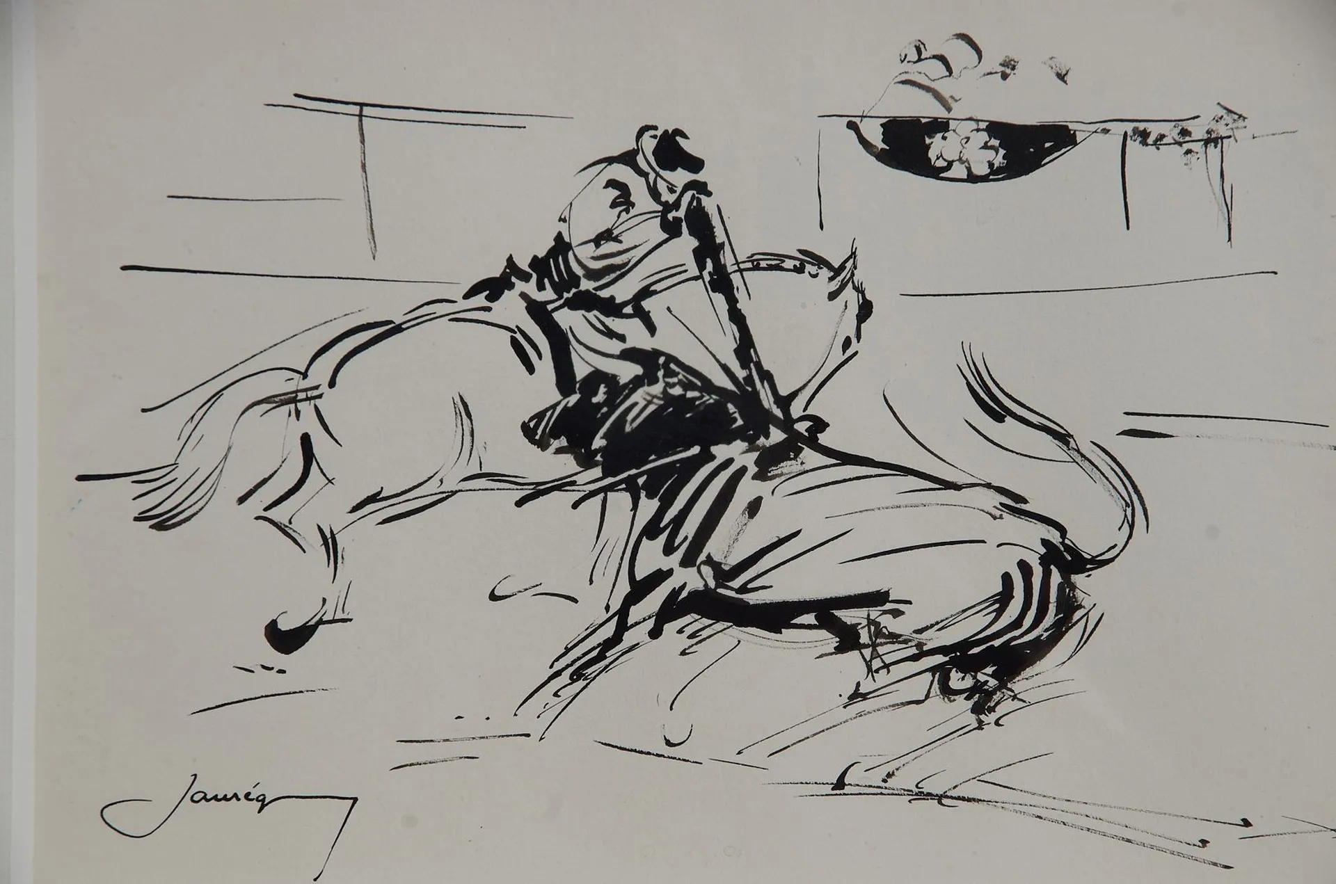 Christian Jaureguy | Corrida blanche | MutualArt