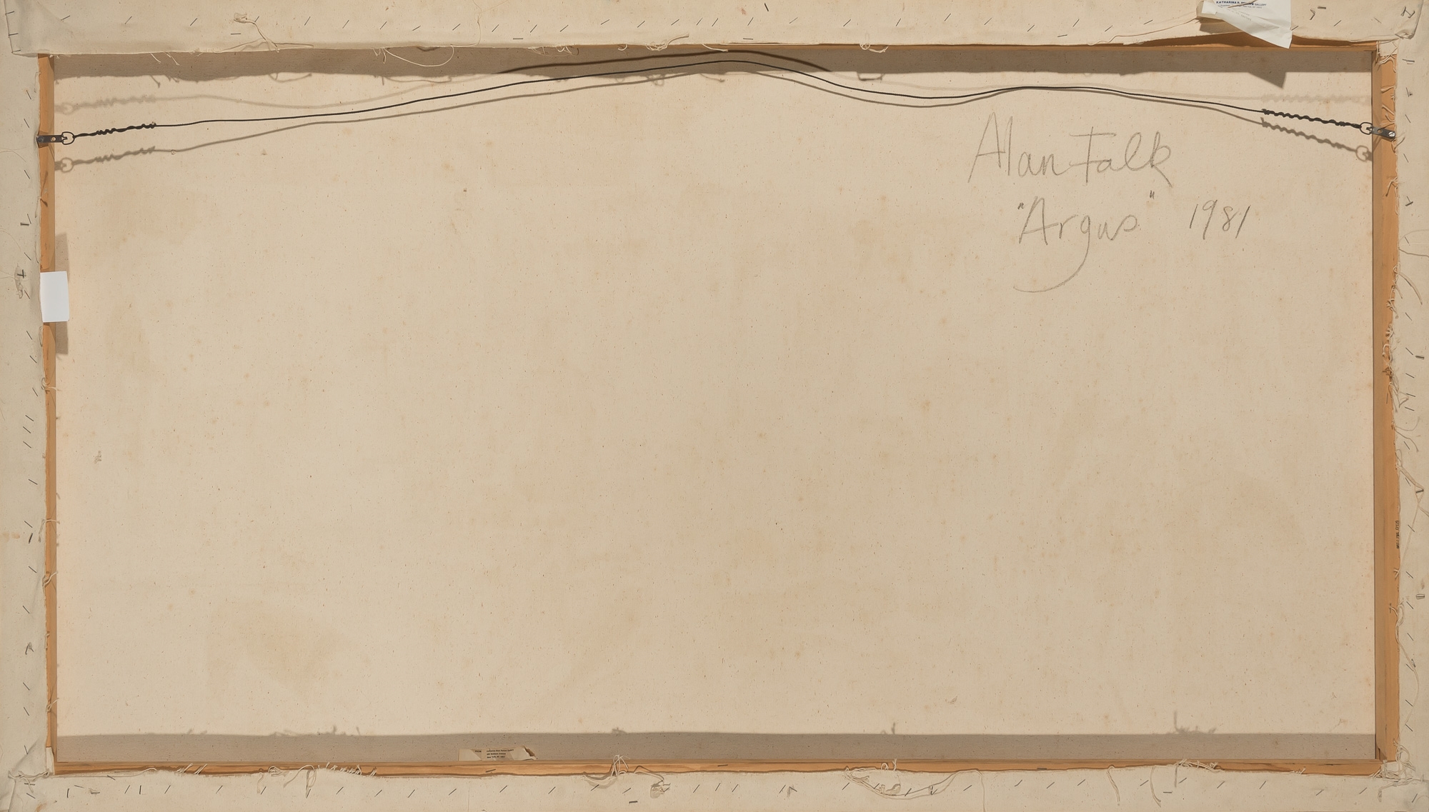 Alan Falk | Argus (1981) | MutualArt
