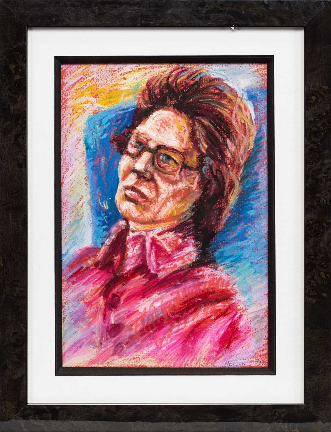 Peter Howson Obe | AN EARLY PORTRAIT OF A MAN IN PASTEL BY PETER HOWSON ...