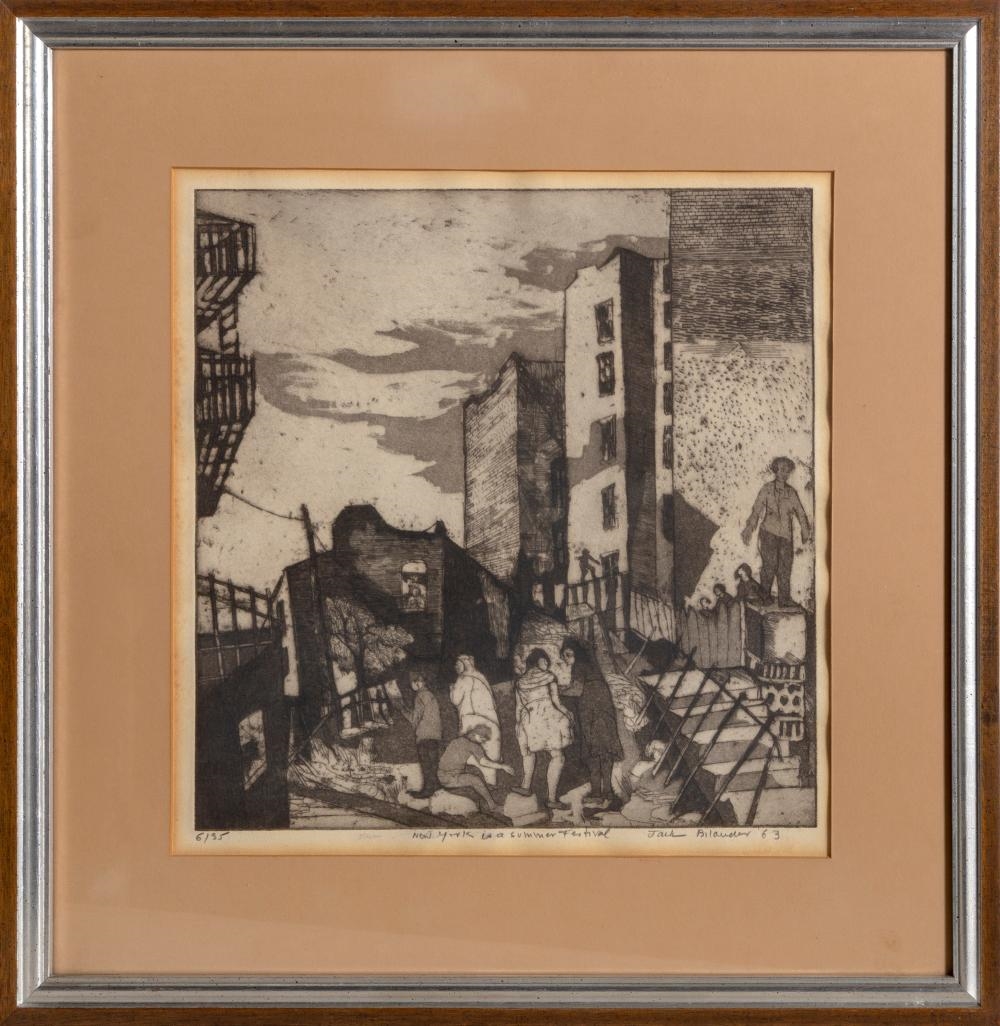 Jack Bilander | New York is a Summer Festival (1963) | MutualArt