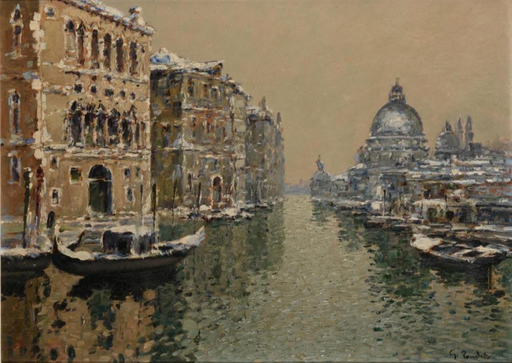 Giuseppe Rondello | VENEDIG IM WINTER | MutualArt