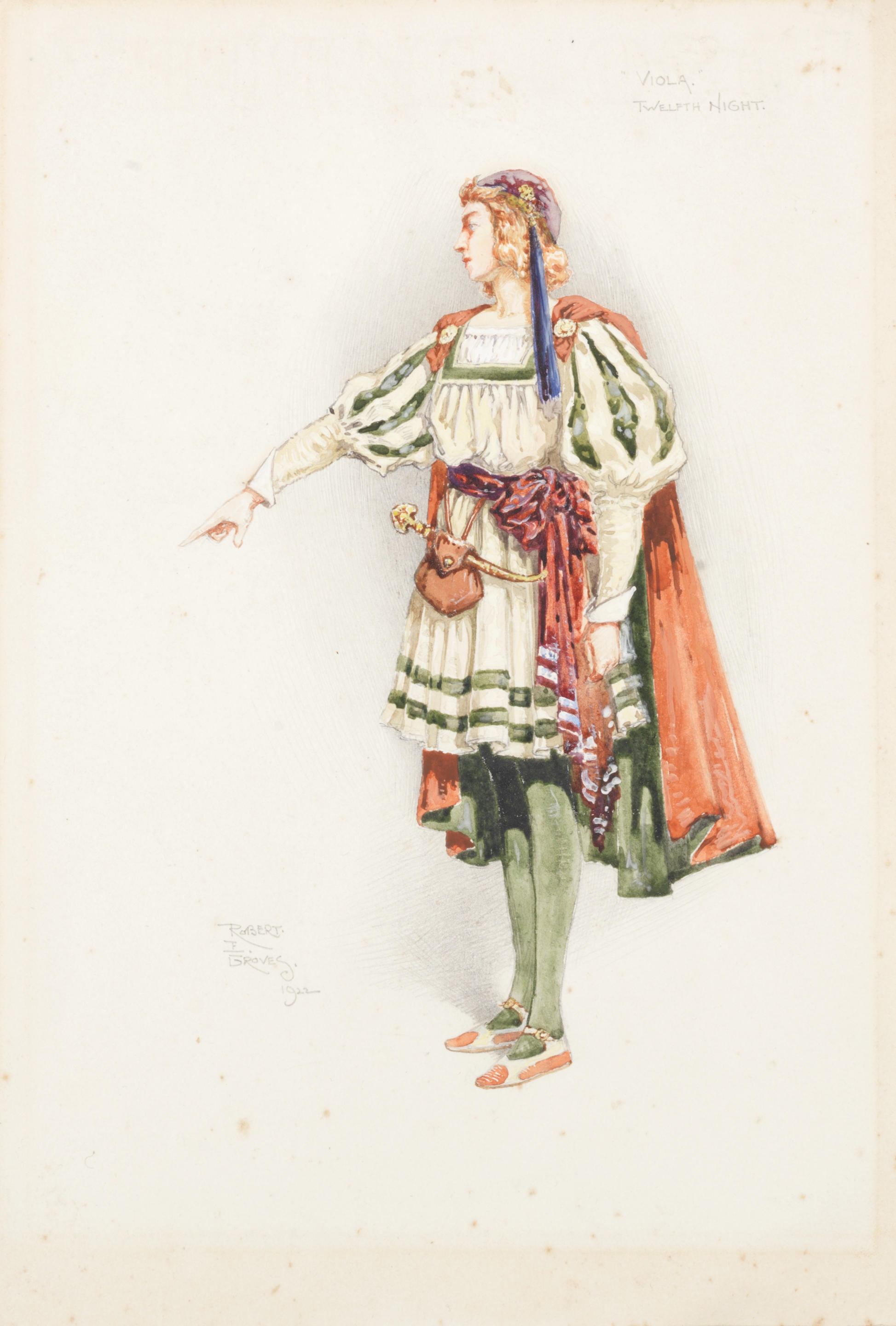 Robert E. Groves | A folio of works on paper depicting various subjects ...