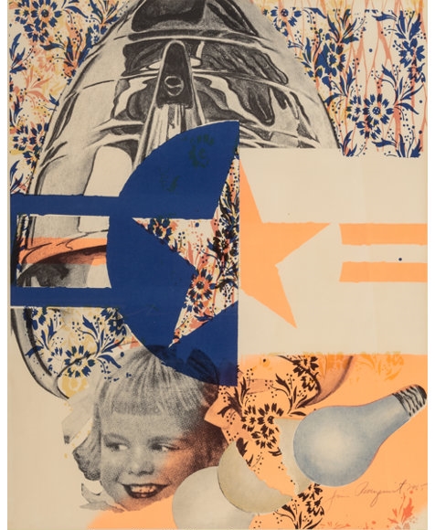 James Rosenquist | F-111 (Castelli Gallery Poster) (1965) | MutualArt