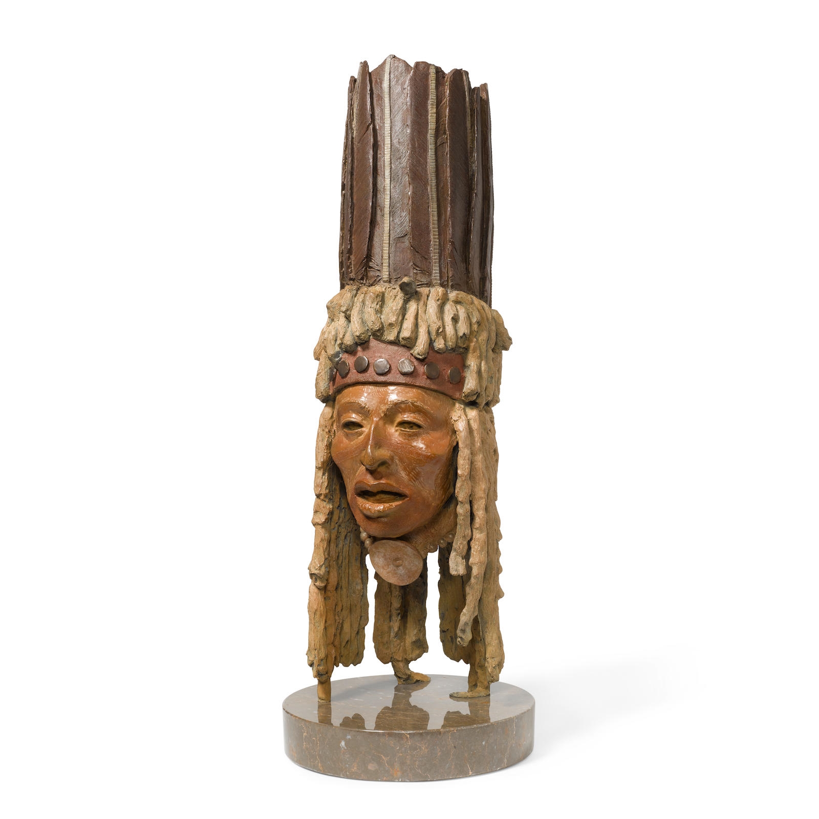 Paul Pletka | PA Paul Pletka bronze, Siksika, 1998 (1998) | MutualArt