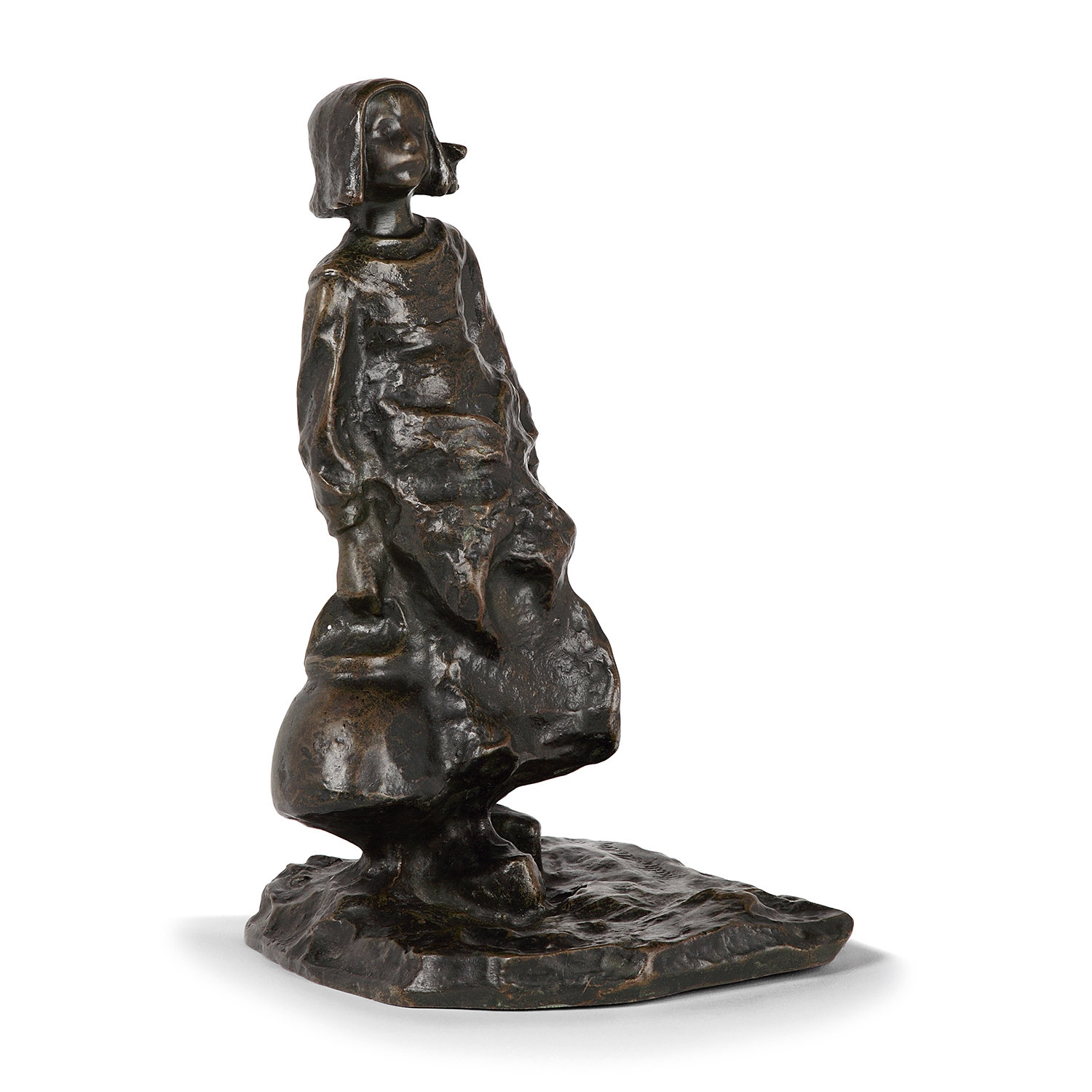 Ruth Anna Maria Milles | JEUNE BRETONNE PORTANT UNE CANNE À LAIT ...