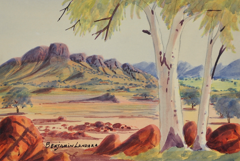 Benjamin Landara | Haast Bluff | MutualArt