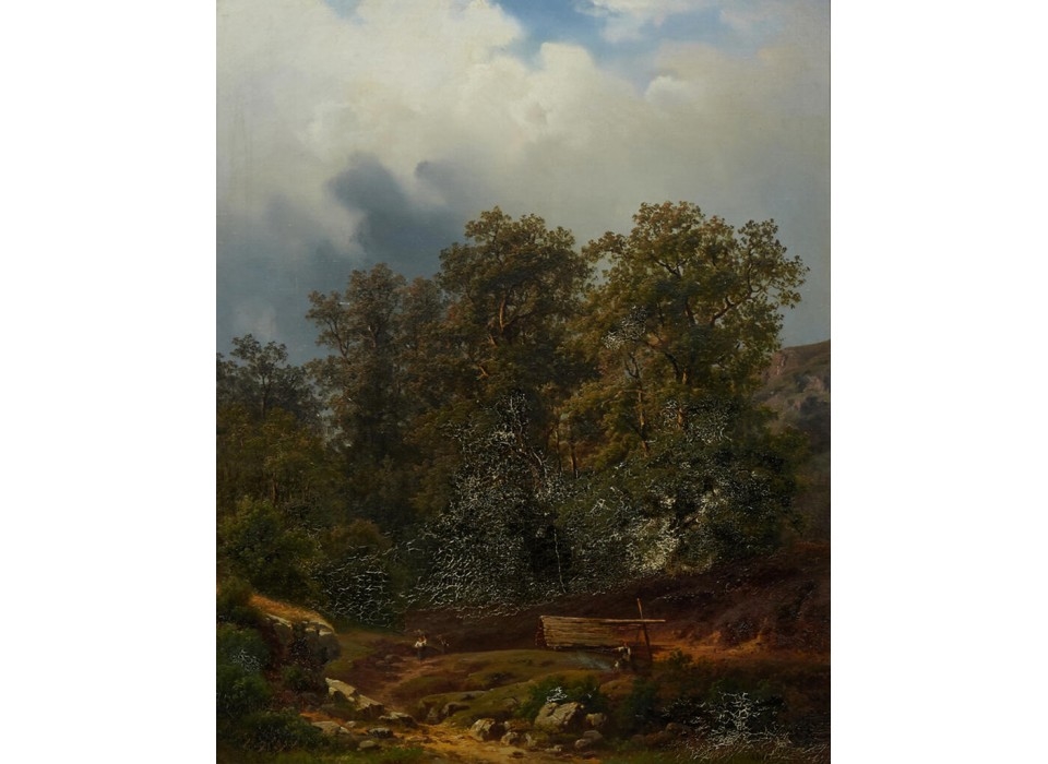 Joseph Bernardi | Forest Landscape (19th Century) | MutualArt