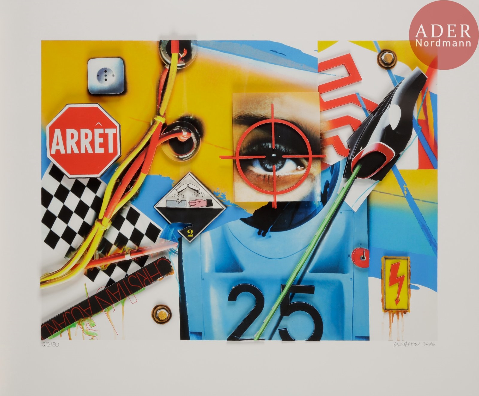 Peter Klasen | Arrêt (2016) | MutualArt