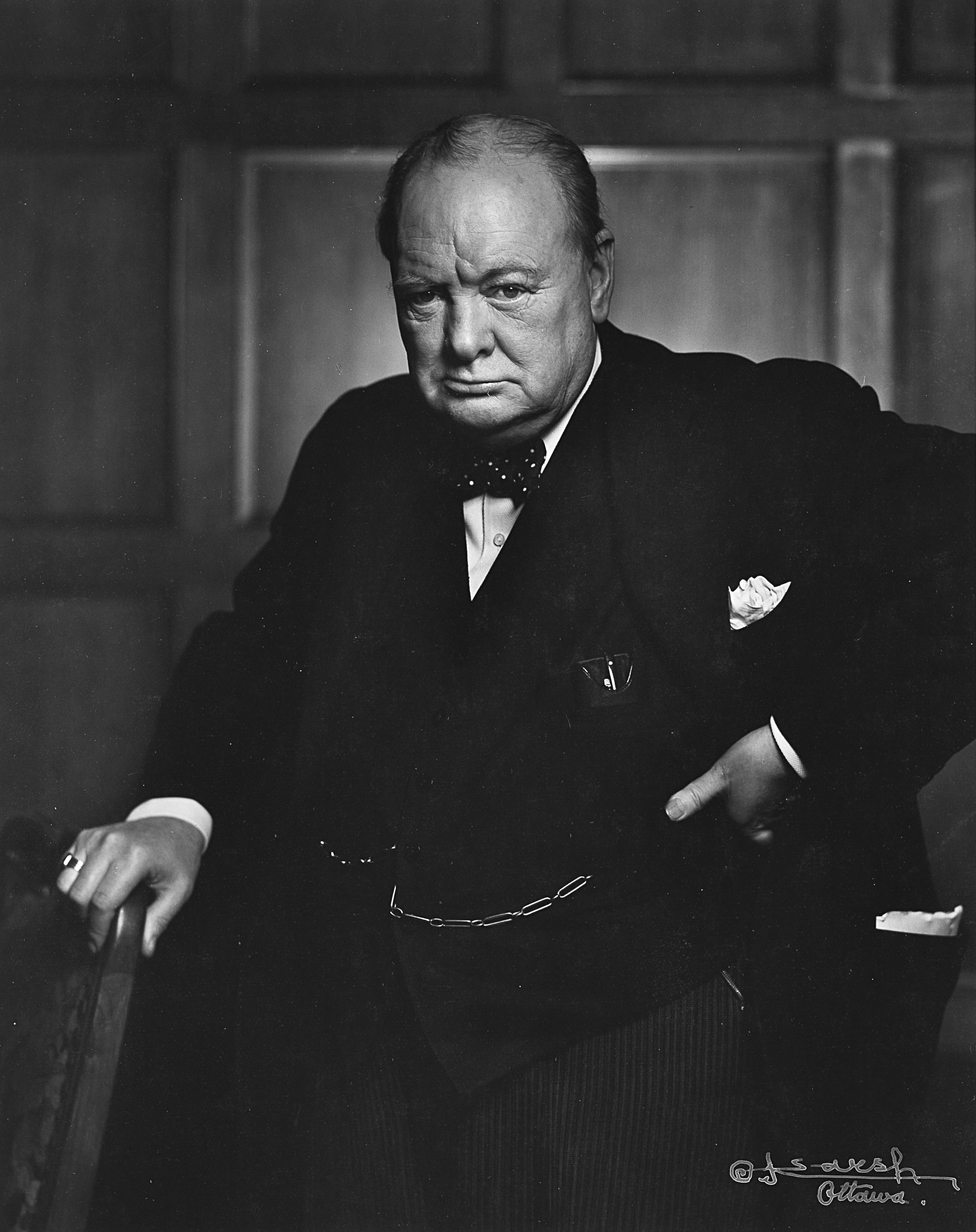 Yousuf Karsh | Winston Churchill | MutualArt