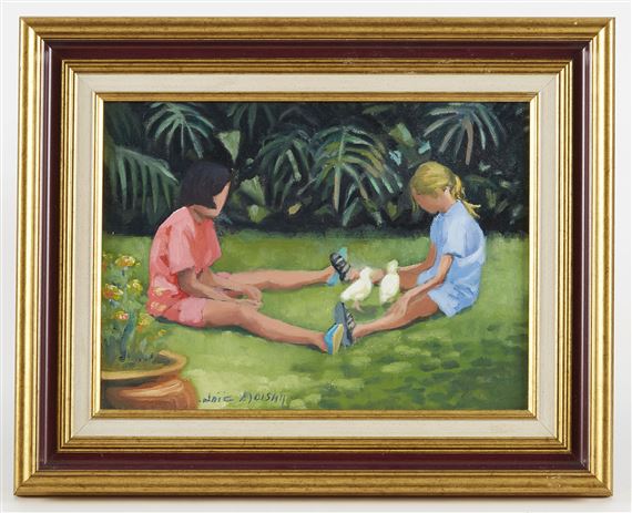 Loïc Moisan | Enfants et poussins | MutualArt