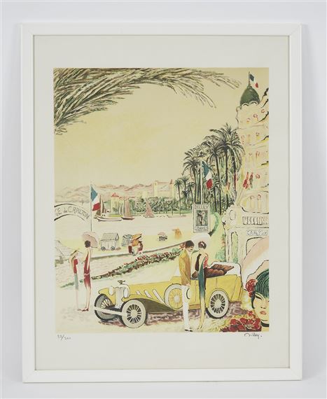 Ramon Dilley | La plage du Carlton | MutualArt