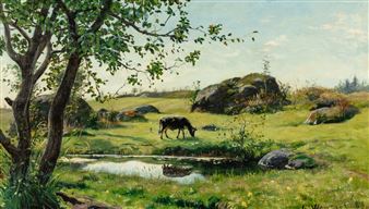 Niels Gustav Wentzel | Morning sun | MutualArt