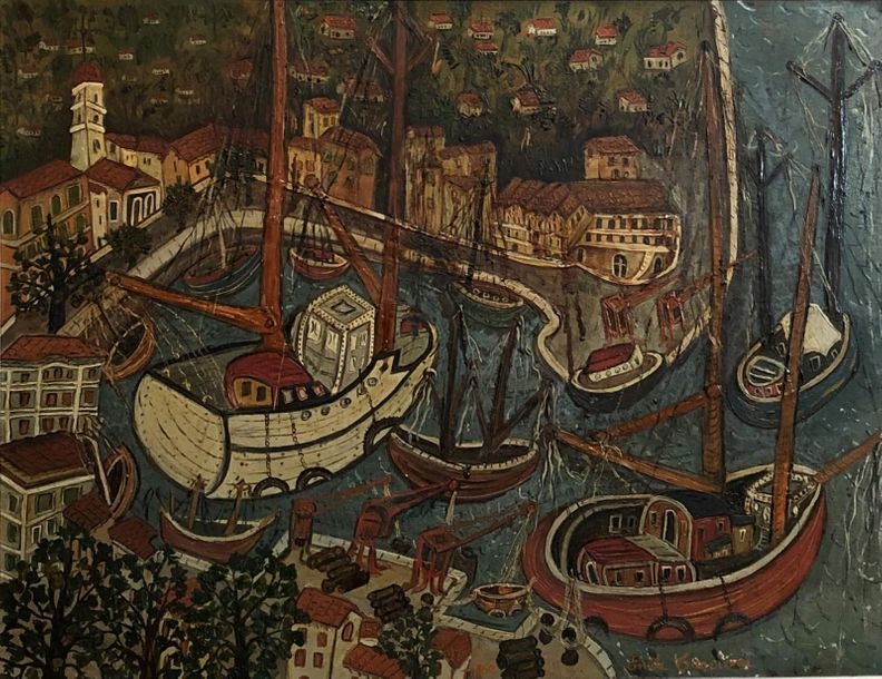 Émile Crociani | Port de Nice | MutualArt