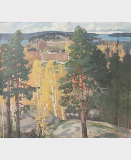 Helmi Biese | View over the ridges | MutualArt