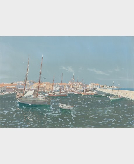 Adolf Bock | Towards the Sea (1950) | MutualArt