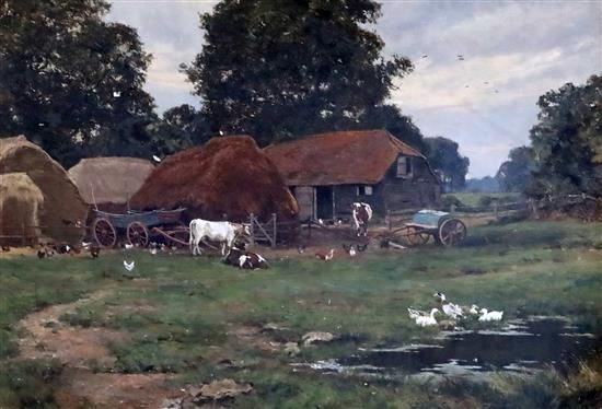 Edward Wilkins Waite | By The Stockyard | MutualArt