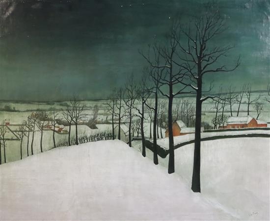 Leo Piron | Winterscape | MutualArt