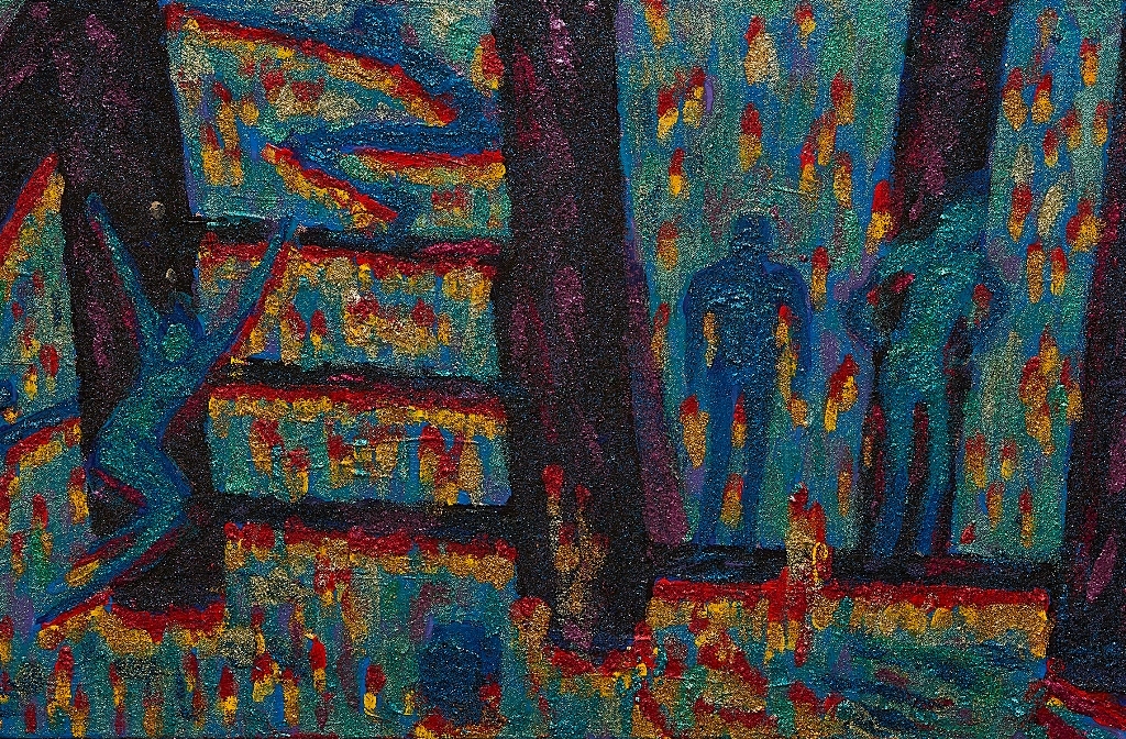 George Gittoes | Study for Bombing off Bundeena Wharf (1977 - 1978 ...