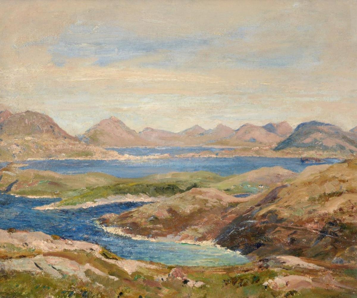 Herbert Royle | An Extensive View of the Highlands in Summer | MutualArt