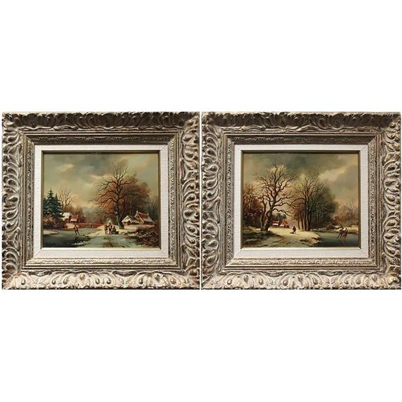 R. Jacobi | WINTER SCENE (2) | MutualArt