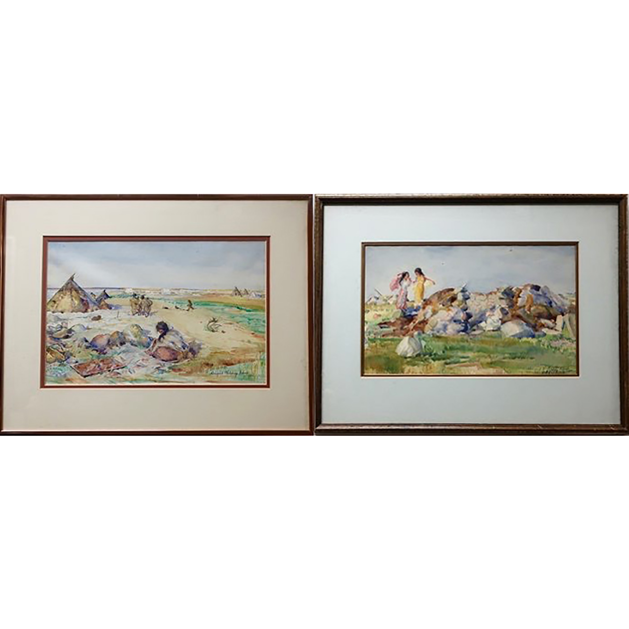 Winifred Petchey Marsh | UNTITLED (ENCAMPMENT STUDY & YOUNG FRIENDS ...