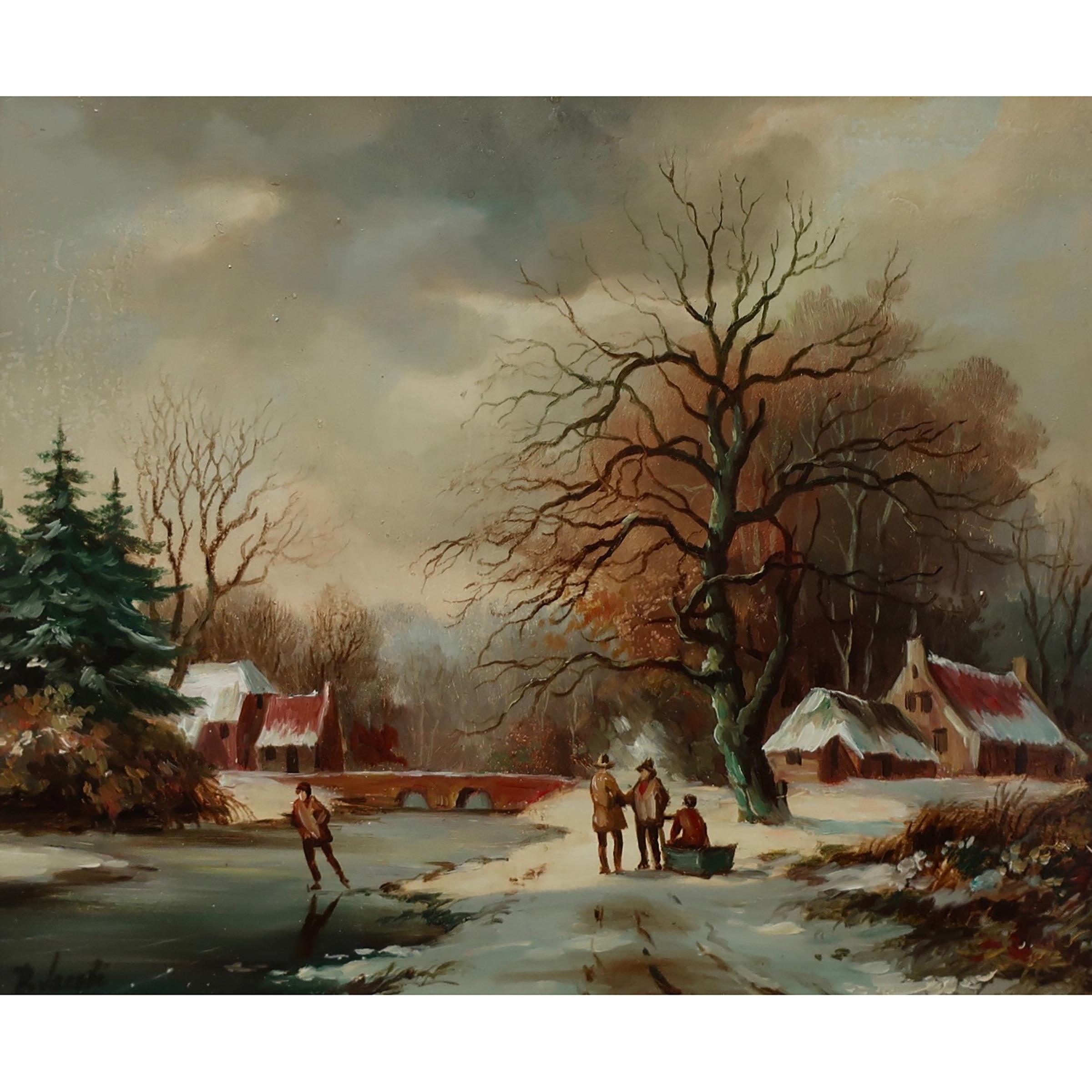 R. Jacobi | WINTER SCENE (2) | MutualArt