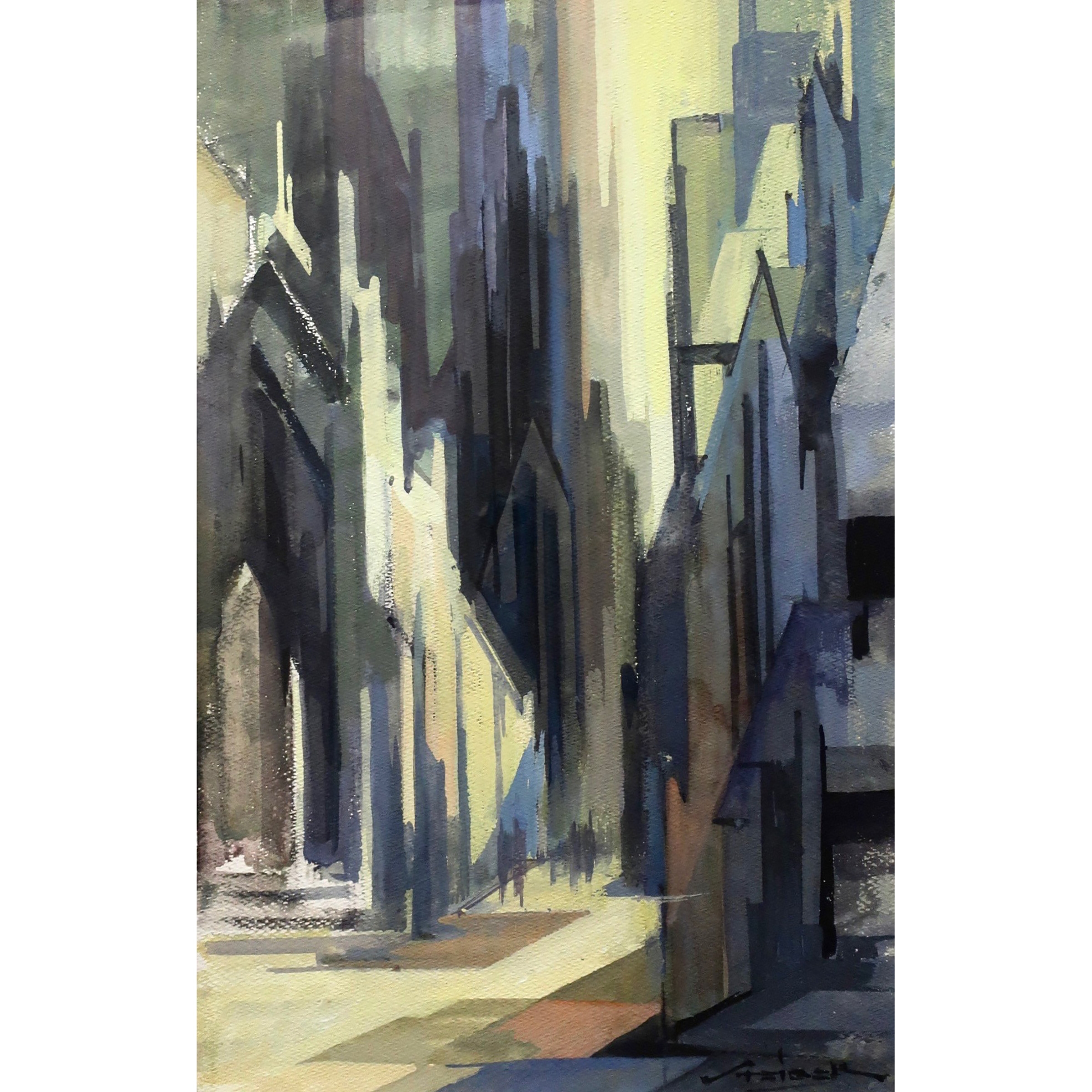 Frederick Steiger | UNTITLED (CITY LIGHTS) | MutualArt