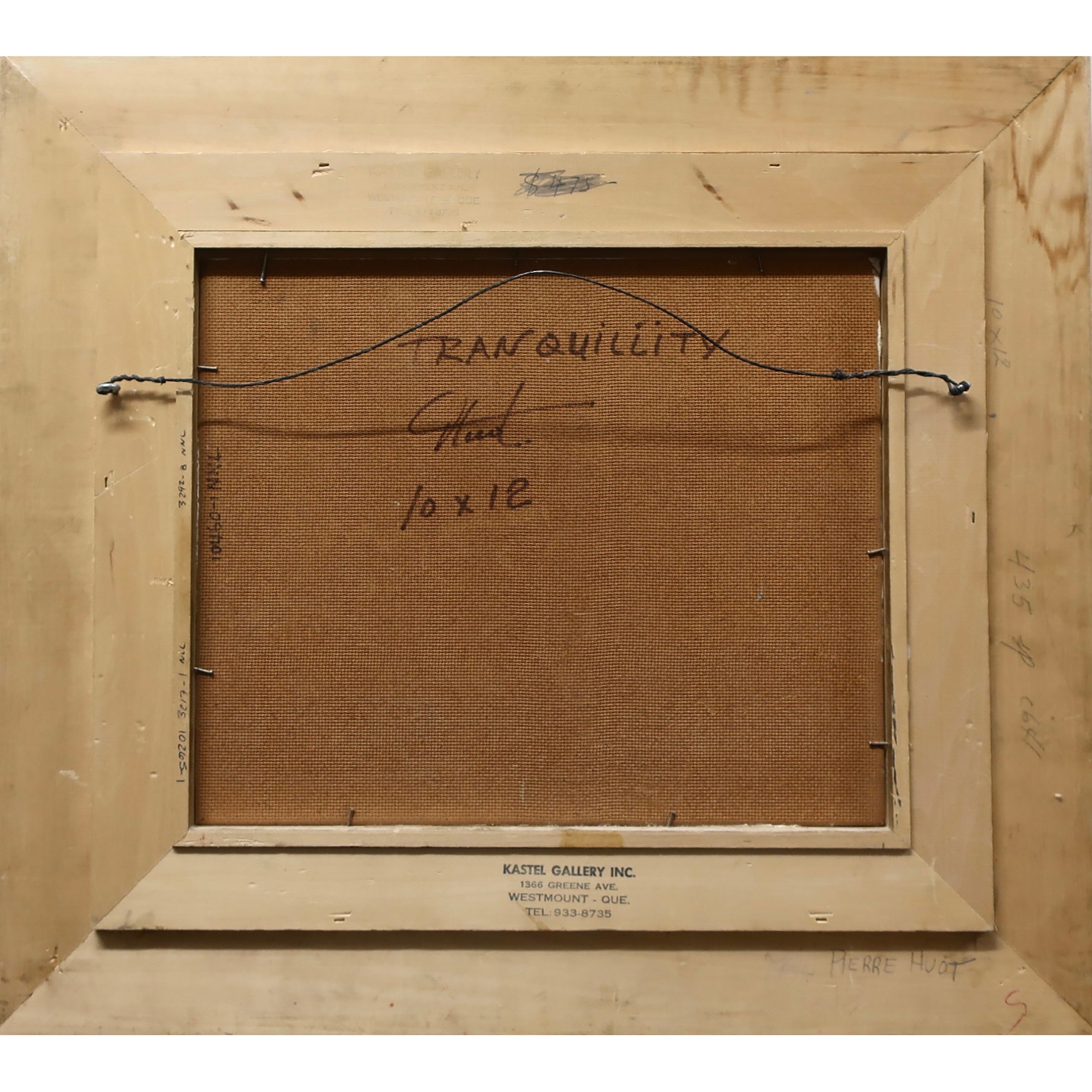 Pierre Huot | TRANQUILITY | MutualArt