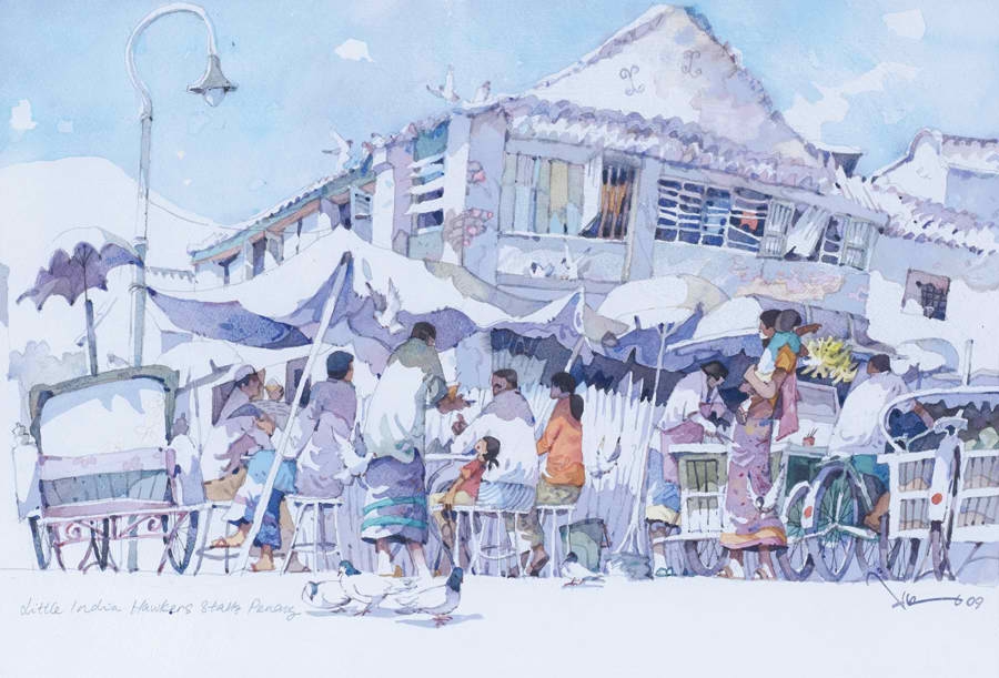 Leong Alex | Little India Hawkers Stall, Penang (2009) | MutualArt