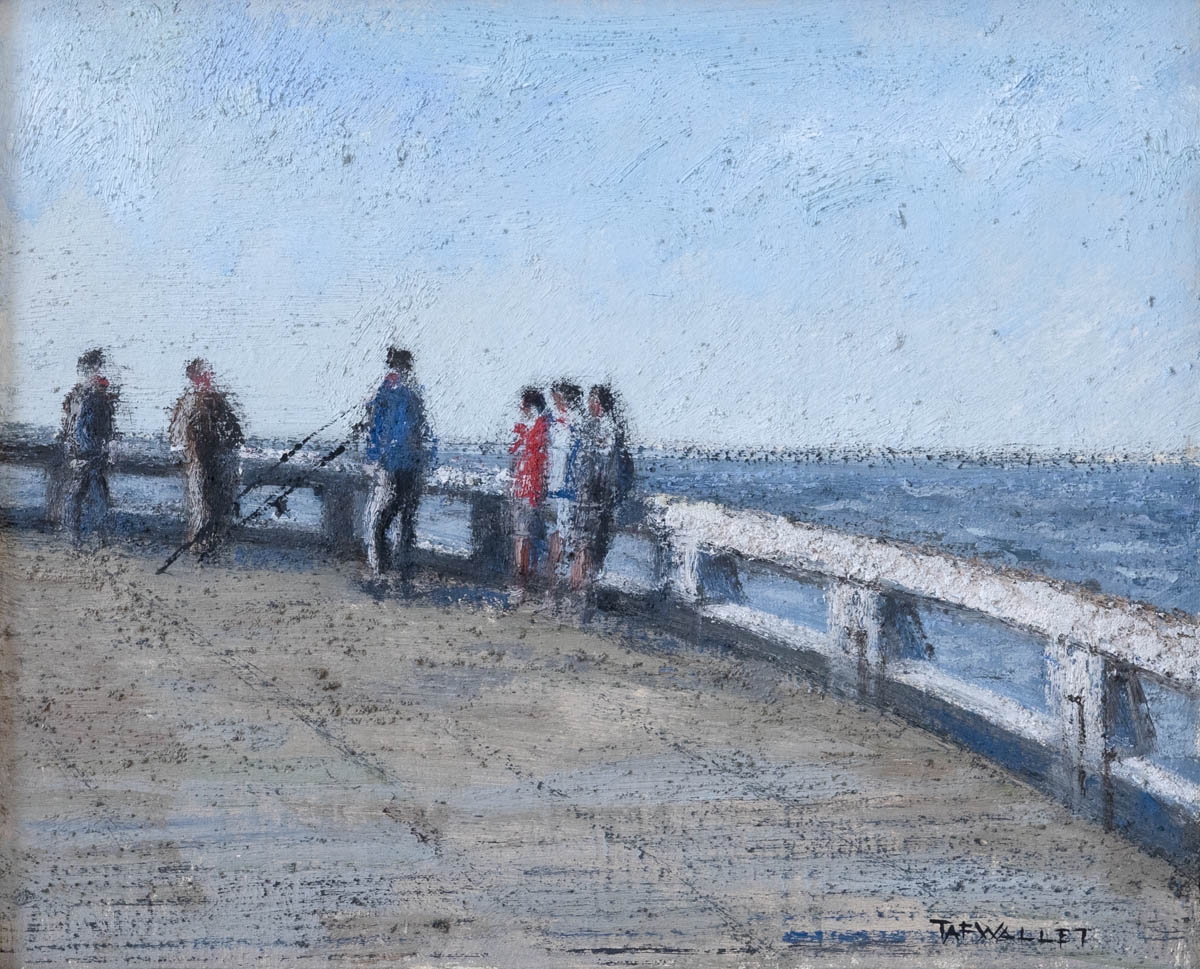 Taf Wallet | Figures on the stockade | MutualArt