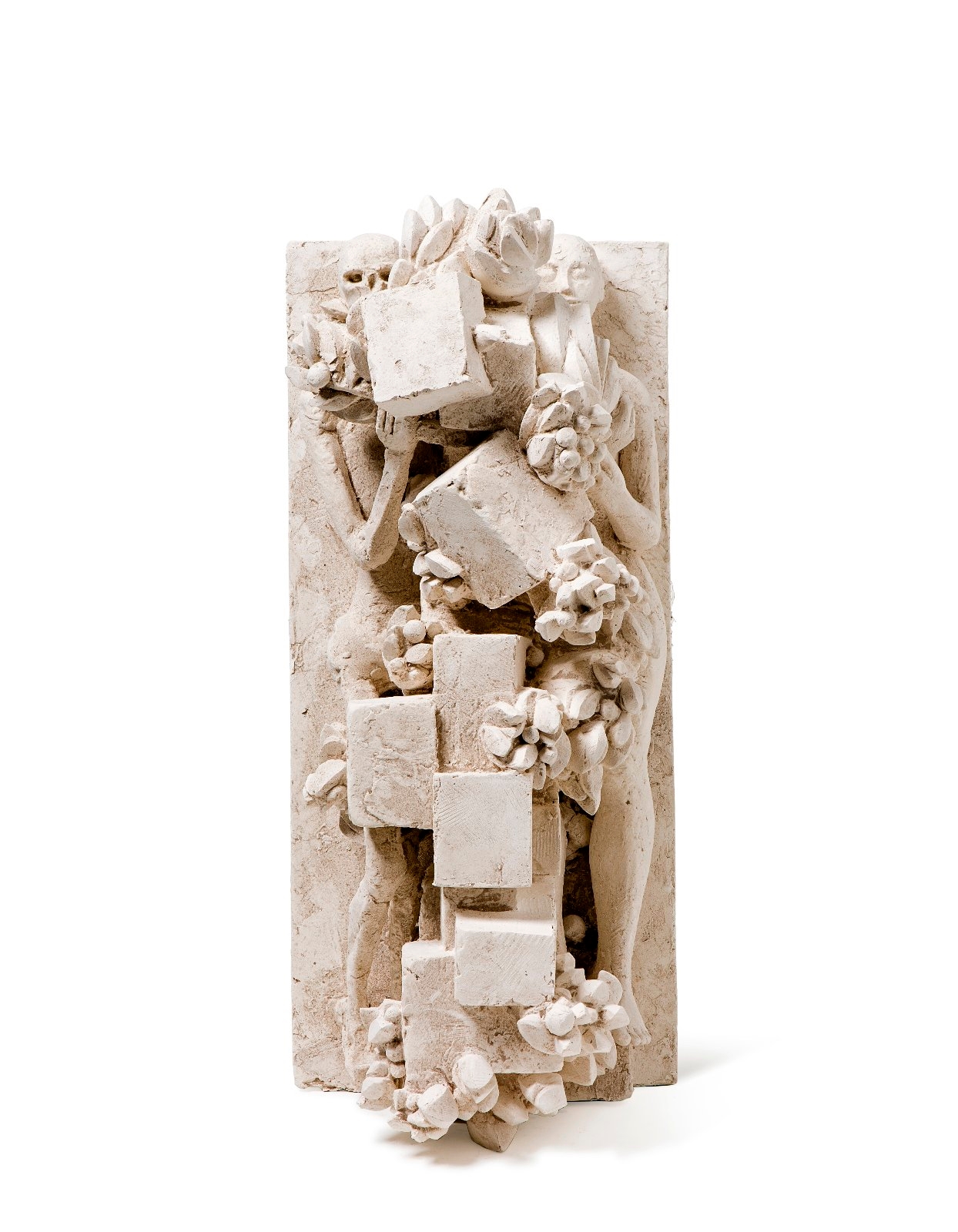 Roland Guillaumel | Bas relief à la femme et au squelette | MutualArt