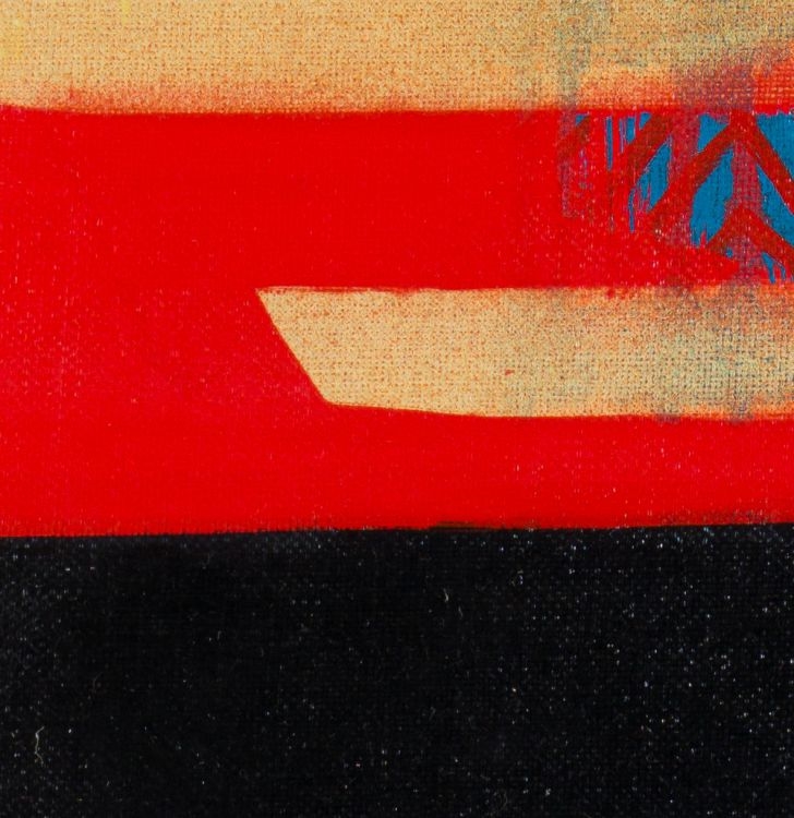 Larry Scully | Red Abstract (1973) | MutualArt