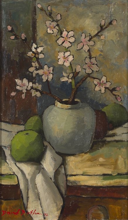 David Johannes Botha | Still Life with Blossoms and Fruit (72) | MutualArt
