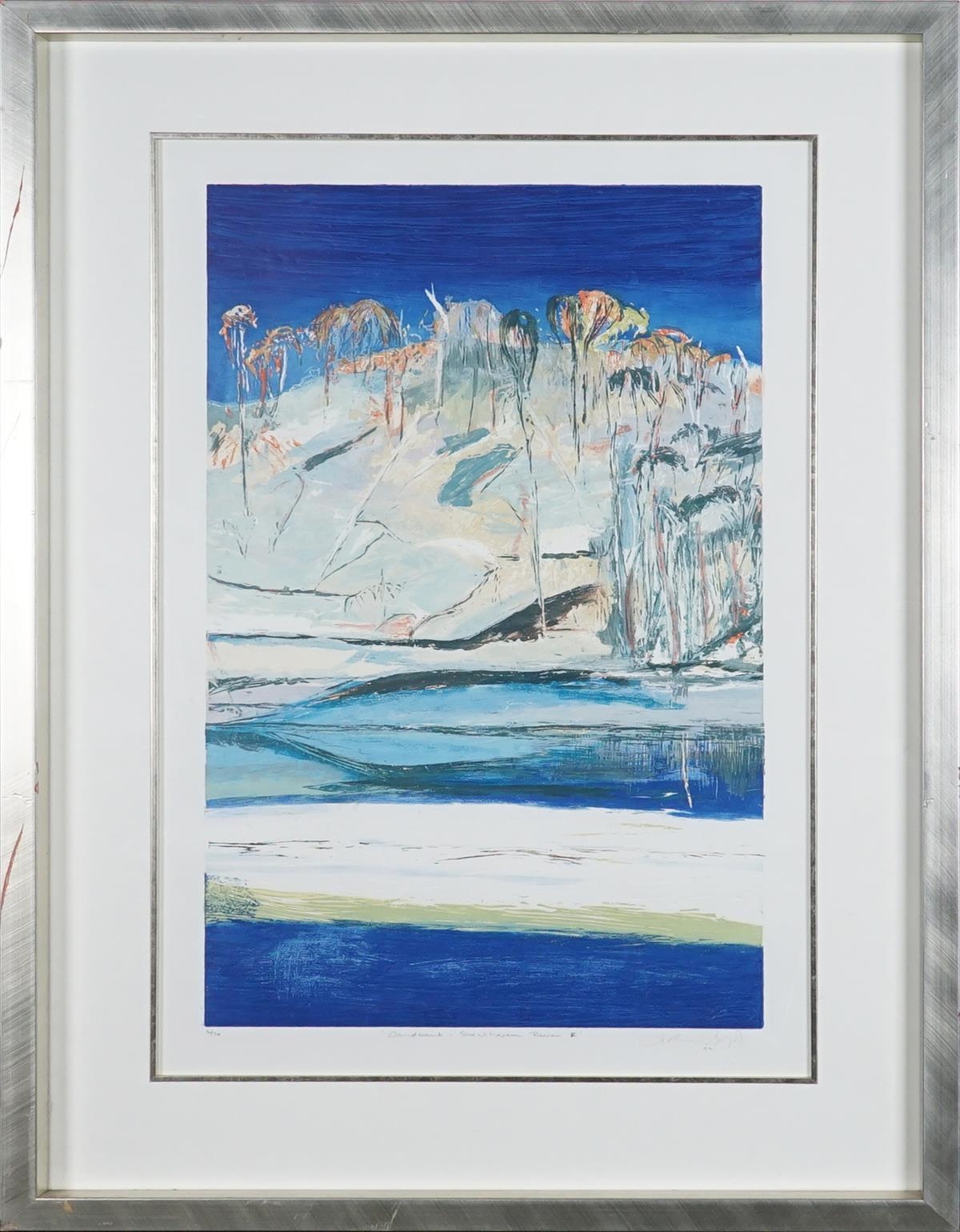 Arthur Boyd | Sandbank-Shoalhaven River II (1999) | MutualArt