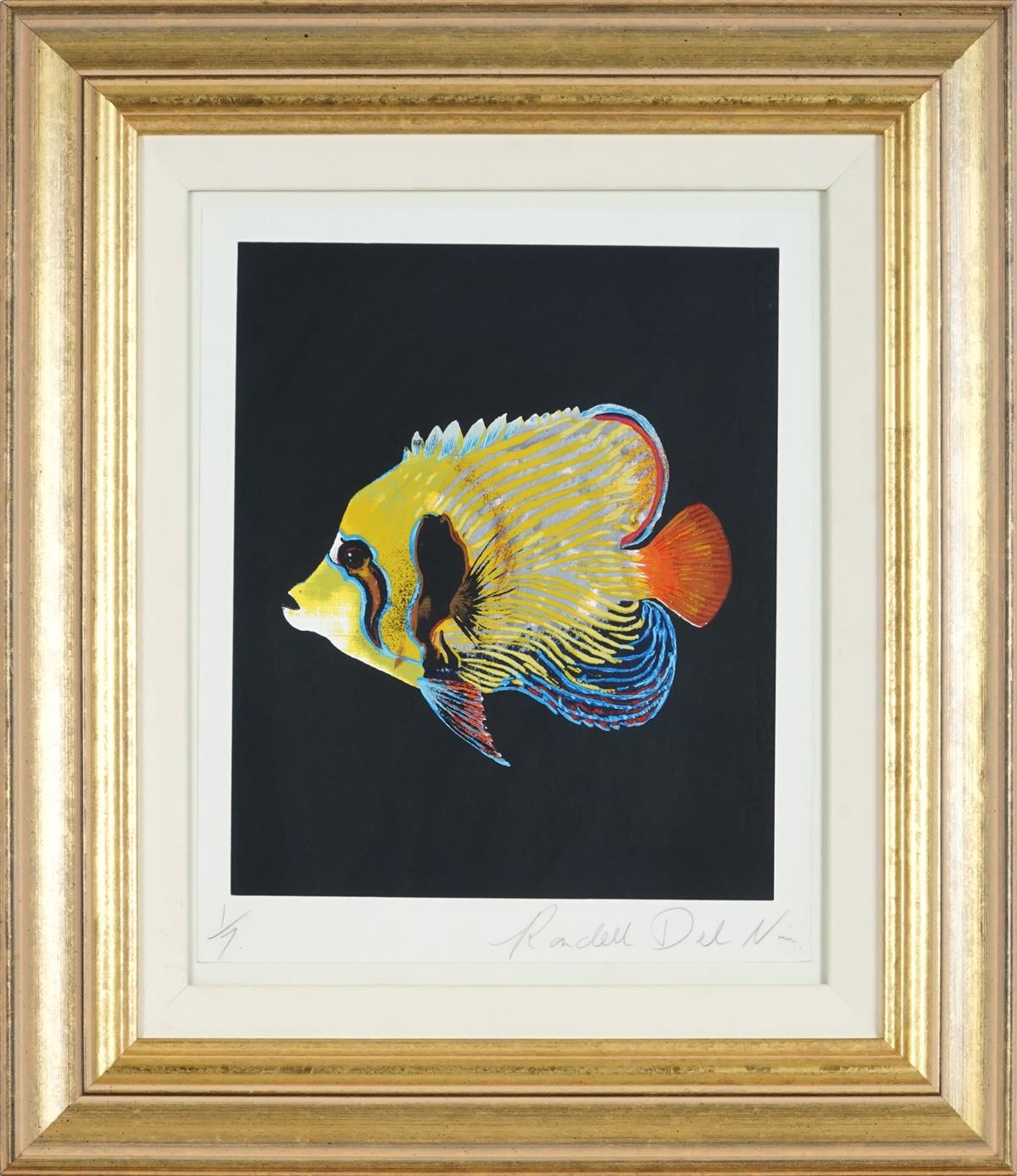 Randall Del Nin | Emperor Angel Fish | MutualArt