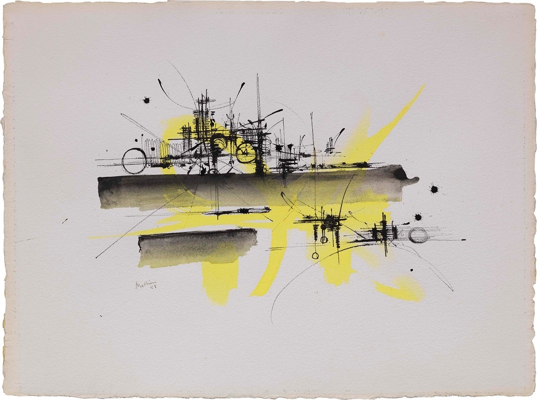 Georges Mathieu | Untitled | MutualArt