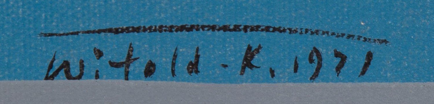 Witold Kaczanowski | Kompozycja (1971) | MutualArt